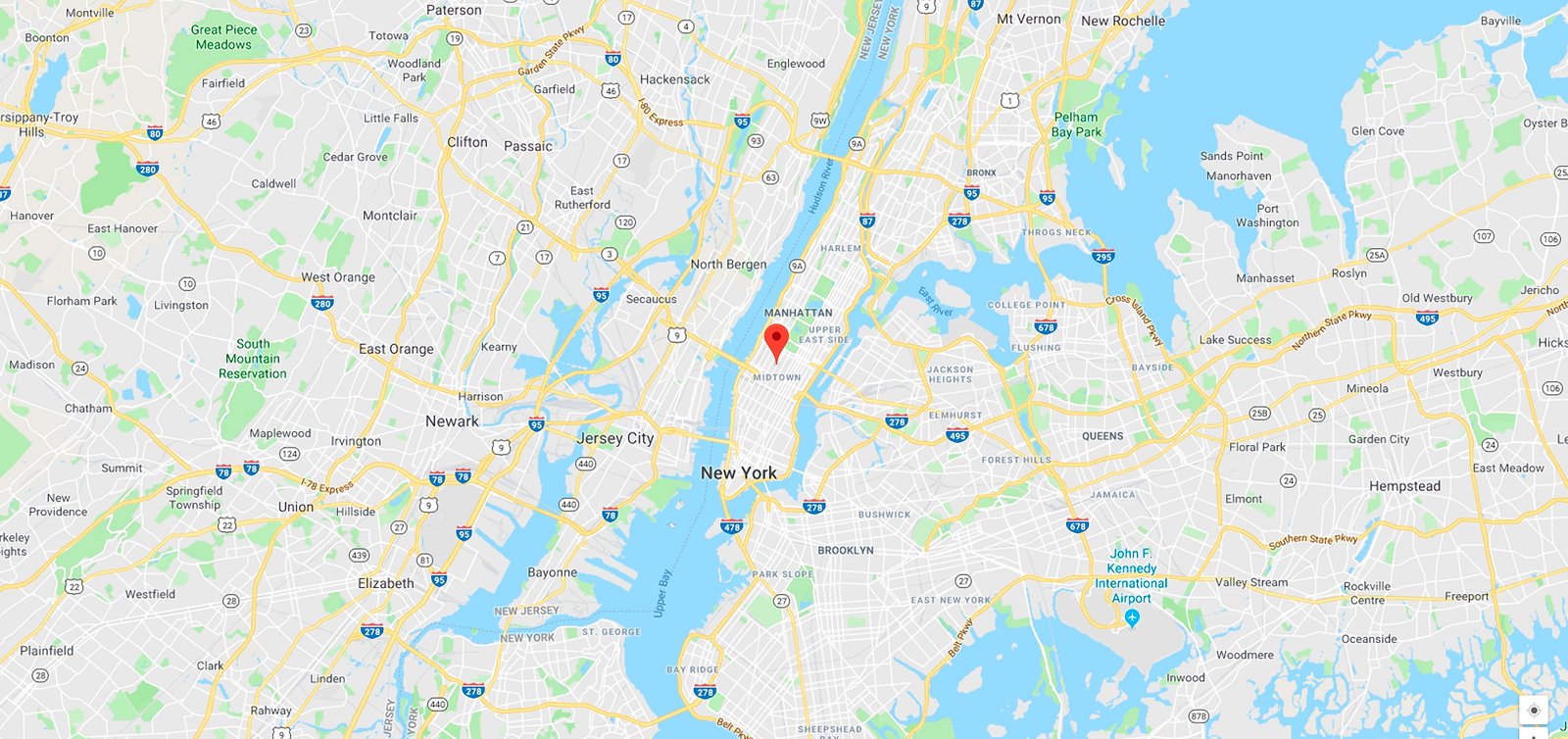 One Times Square Map